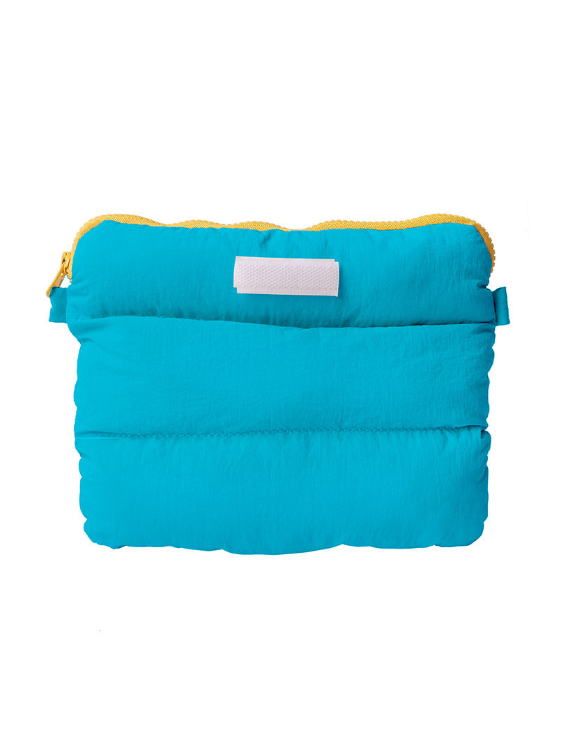 Cyan Pong Pong Bag | Bags & Pouches | Wheniwasfour – wheniwasfour | 小时候