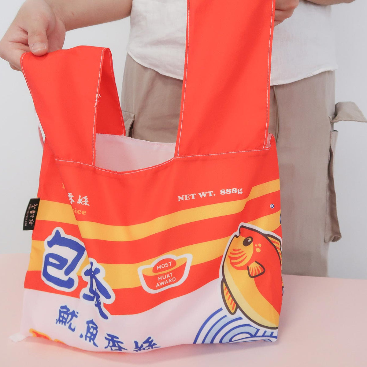 Bao Huat Dried Fish Fillet Knot Bag | Wheniwasfour – wheniwasfour | 小时候